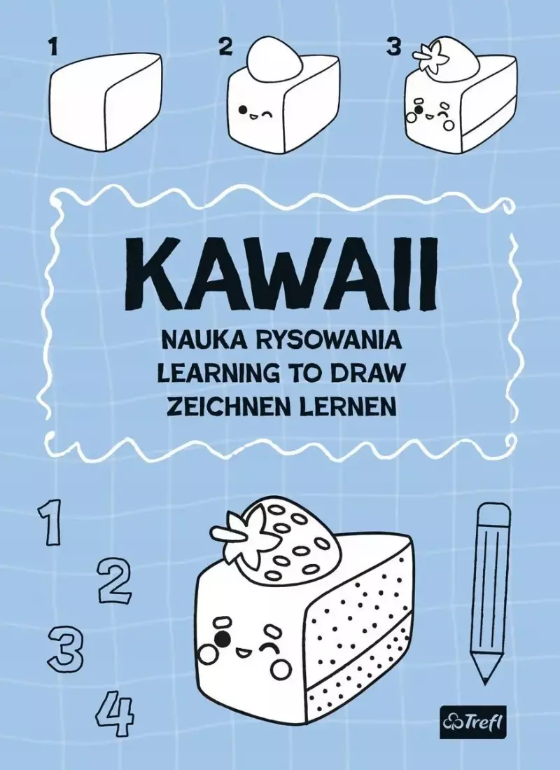 Kawaii. Nauka rysowania. Learning to draw - Praca zbiorowa