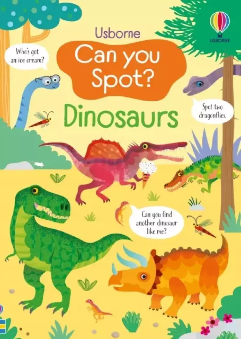 Can you Spot? Dinosaurs - Kirsteen Robson