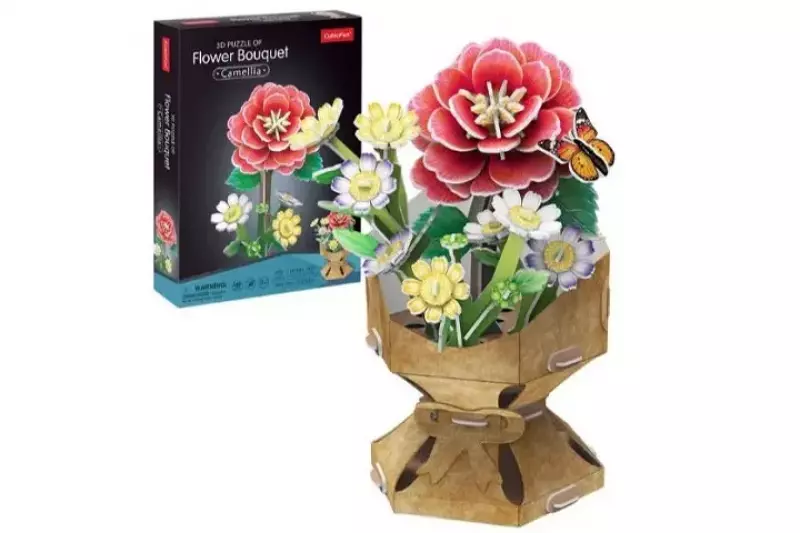 Cubic Fun bukiet kwiatów kamelie - Dante