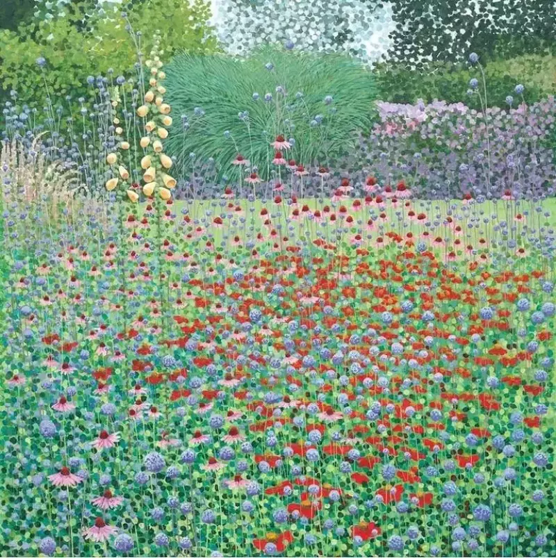 Karnet z kopertą Ogród Wisley - Susan Entwistle