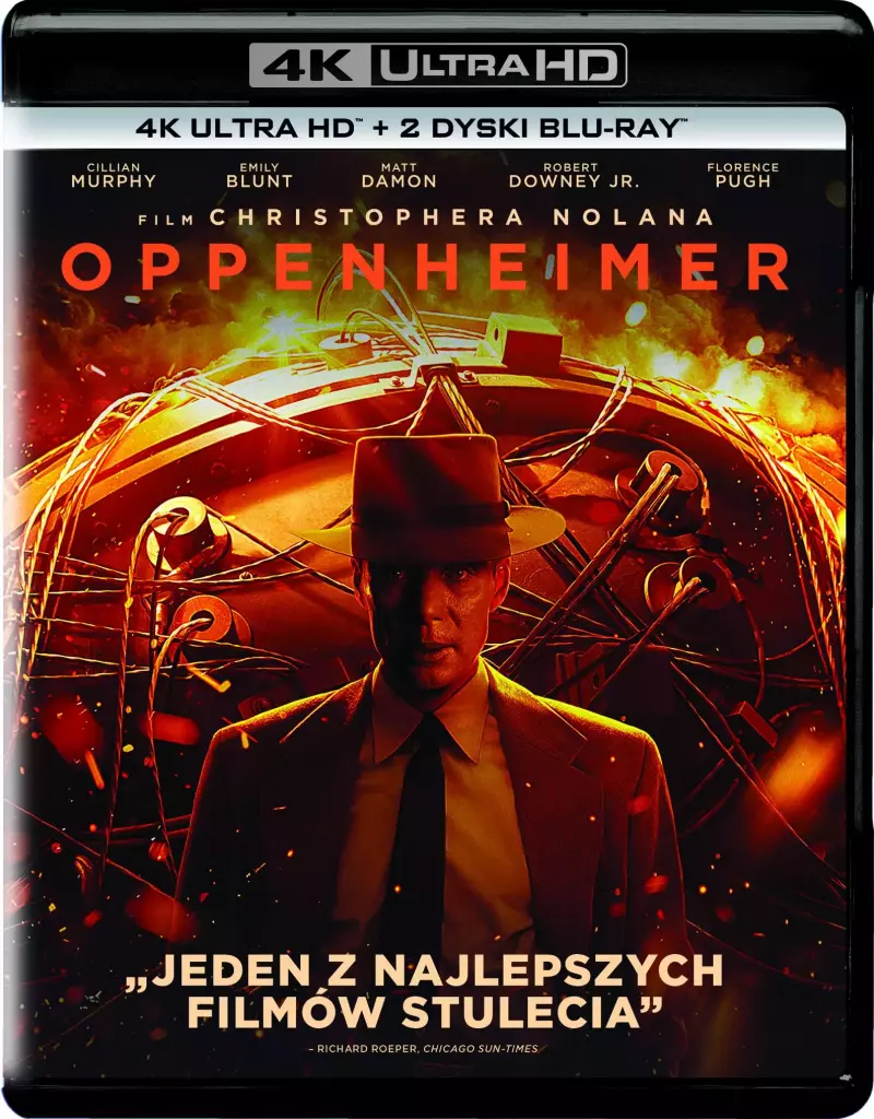 Oppenheimer, 3 Blu-ray 4K - Christopher Nolan