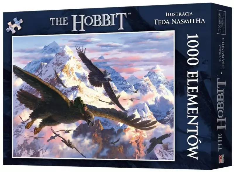 Puzzle 1000 Hobbit: Bilbo i orły LACERTA - Lacerta