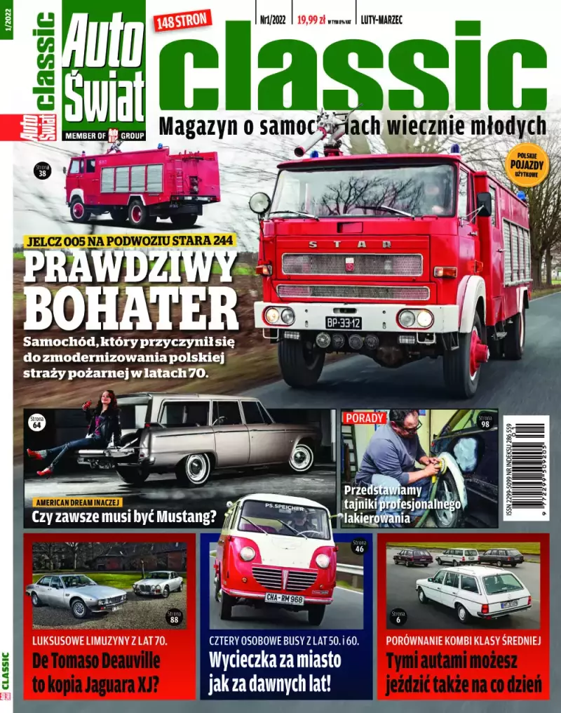 Auto Świat Classic 1/2022 - praca zbiorowa