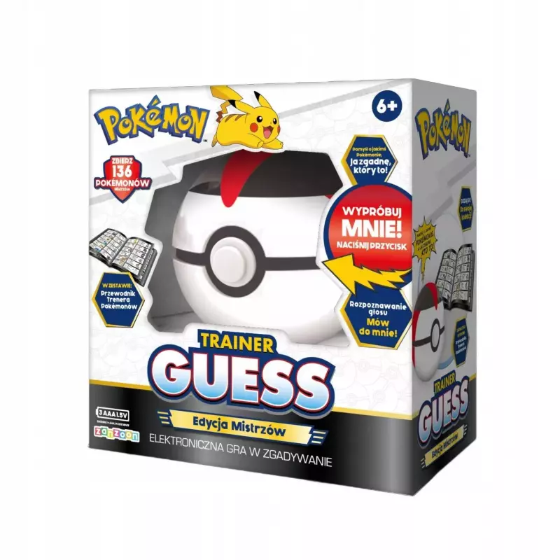 POKEMON Trainer Guess Champions, gra - Zanzoon