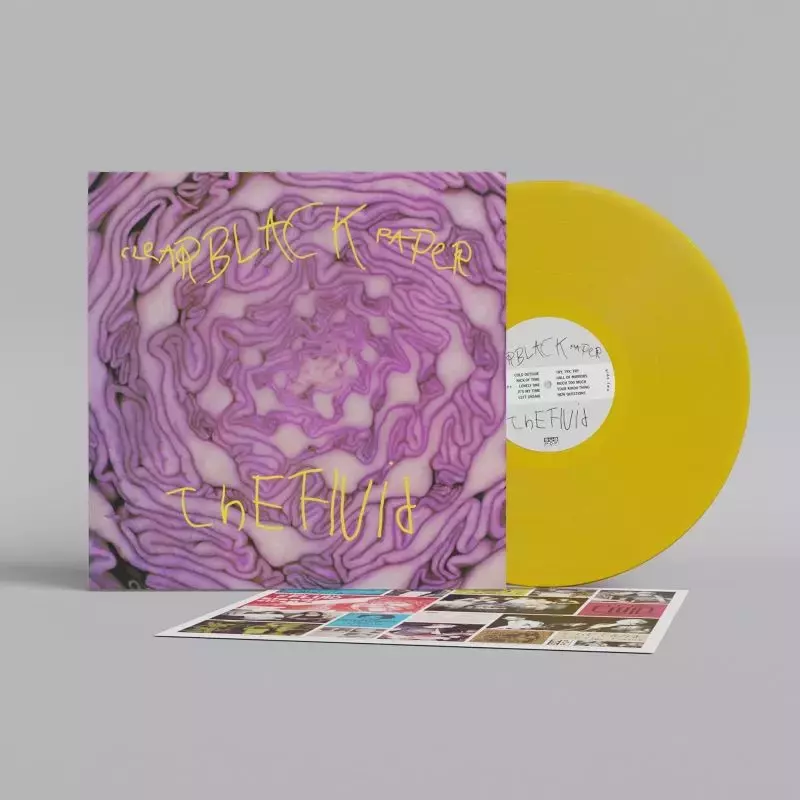 Clear Black Paper LP YELLOW, Winyl - The FLUID