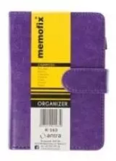 Organizer Memofix A6 fioletowy - Antra