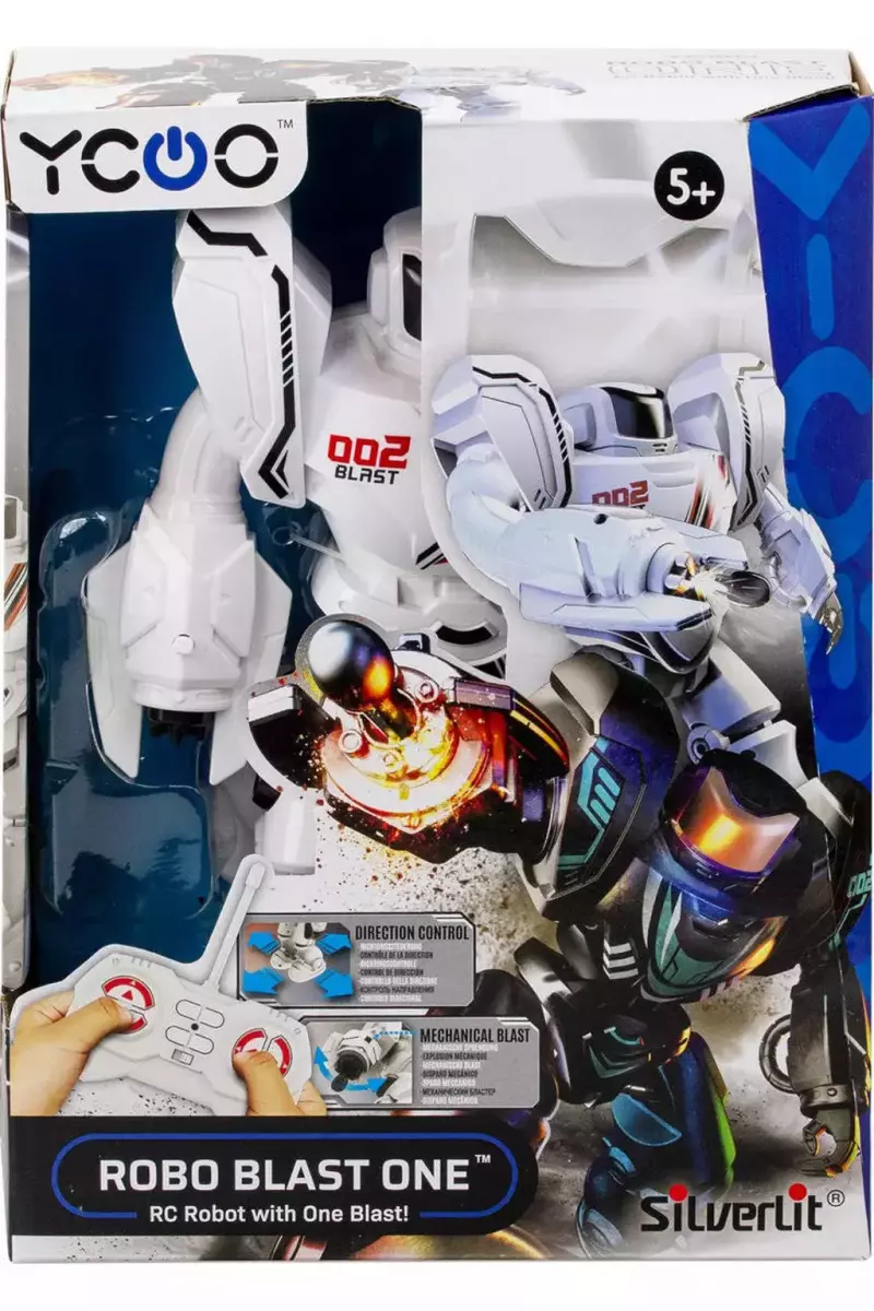 Robot Robo Blast One, biały - Dumel Discovery