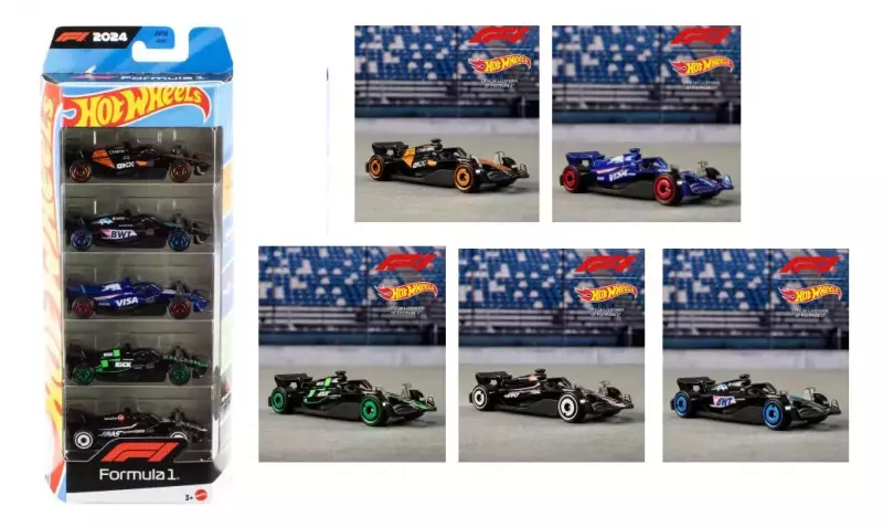 Hot Wheels Formuła 1 Race Team F1 Samochody Do Zabawy W Skali 1 64 5 ...
