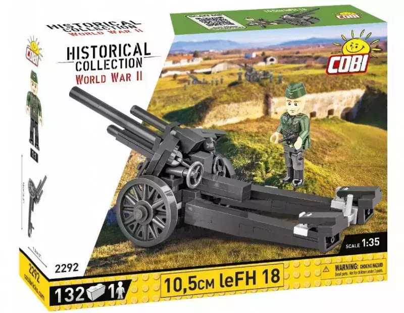 Klocki 10,5 cm leFH 18 - Cobi