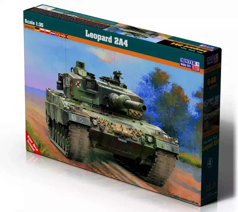 Leopard 2A4 - Modern German Heavy Tank - Mistercraft