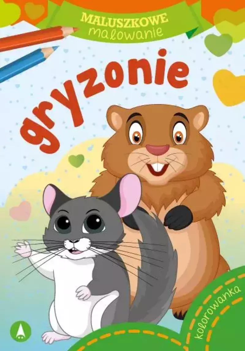 Maluszkowe malowanie. Gryzonie - praca zbiorowa