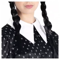 WEDNESDAY Strój z Peruką S, kostium - Ciao