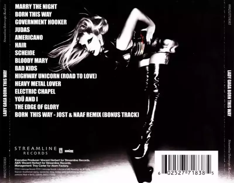 Born This Way, CD - Lady Gaga