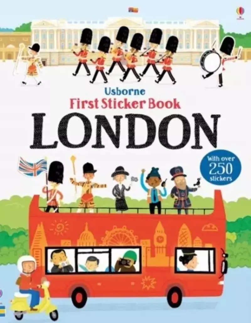 First Sticker Book London - James MacLaine