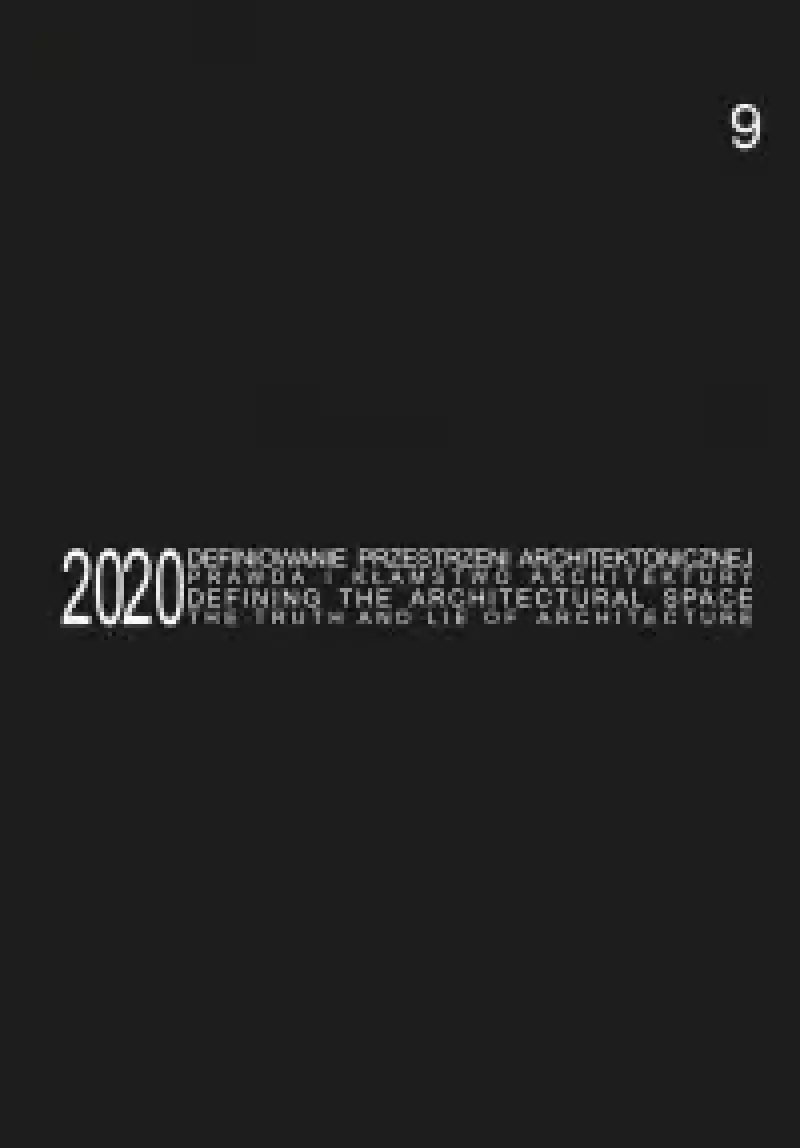 Defining the Architectural Space, 2020 vol - Mielnik Anna