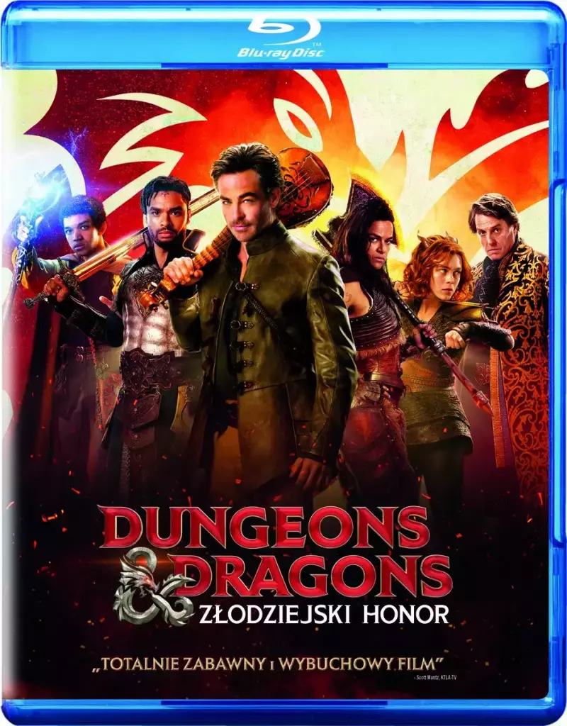 Dungeons & Dragons: Złodziejski honor, Blu-ray - John Francis Daley ...