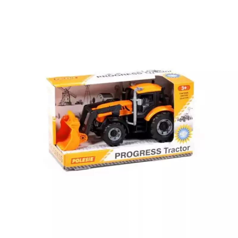 Polesie 91802 Ładowarka Progres pomarańczowa - Polesie