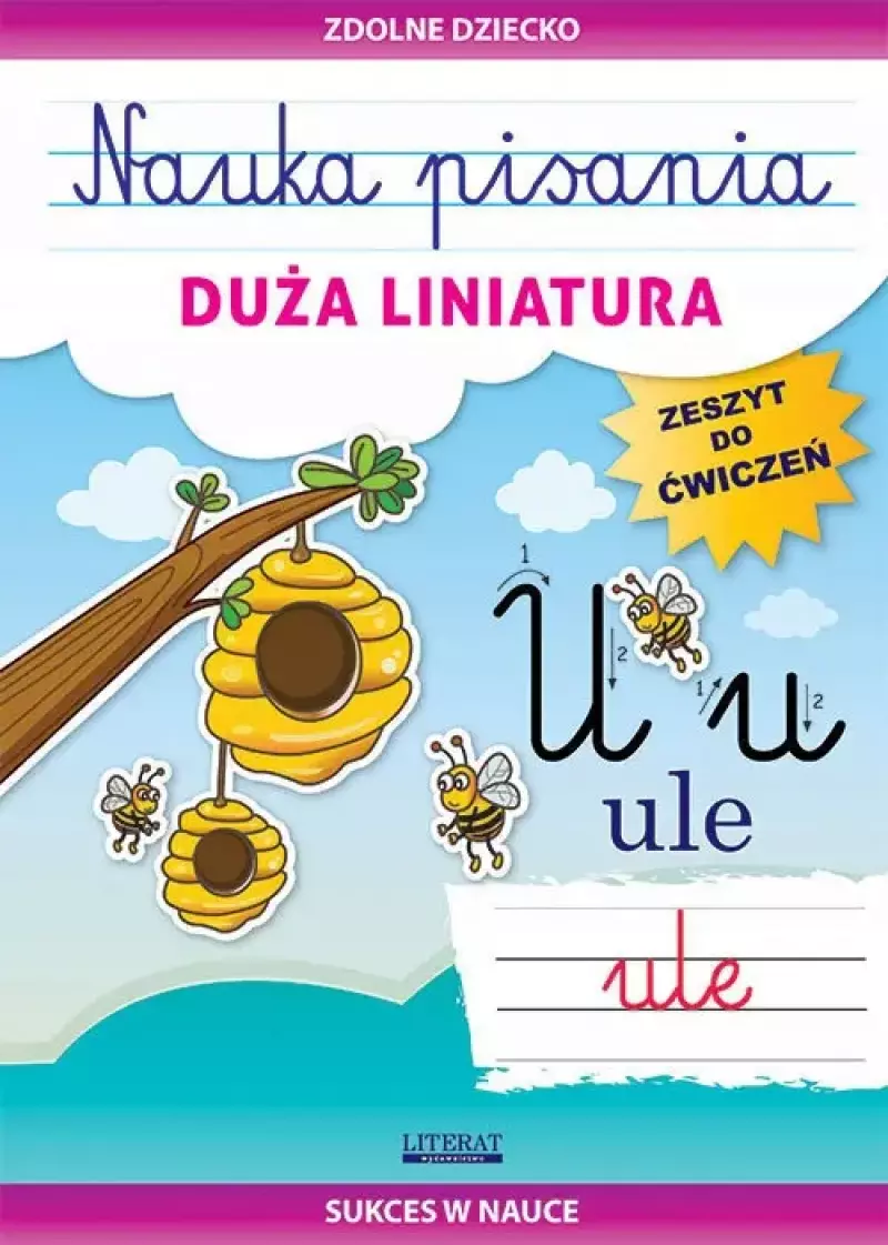 Nauka pisania Duża liniatura - Beata Guzowska