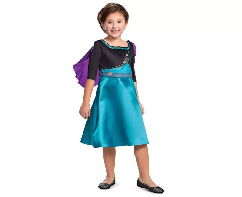 Strój Anna Queen Basic - Frozen 2 rozm. M 7-8 lat