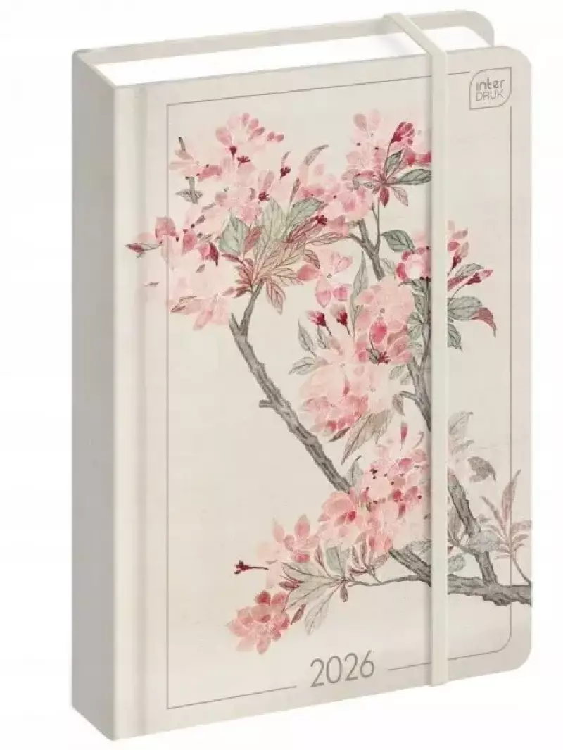 Kalendarz książkowy 2026 A5 Interdruk wielokolorowy