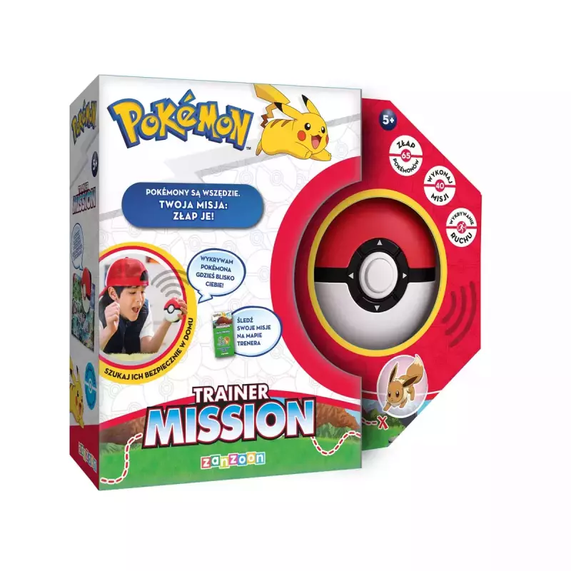 POKEMON Trainer Mission, gra - Zanzoon