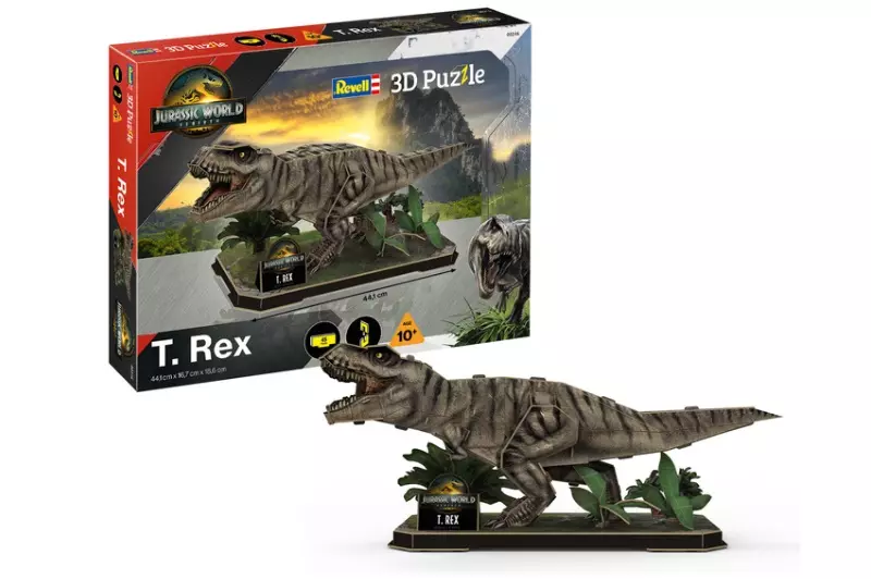Puzzle 3D Jurassic World Rebirth - T. Rex - Revell