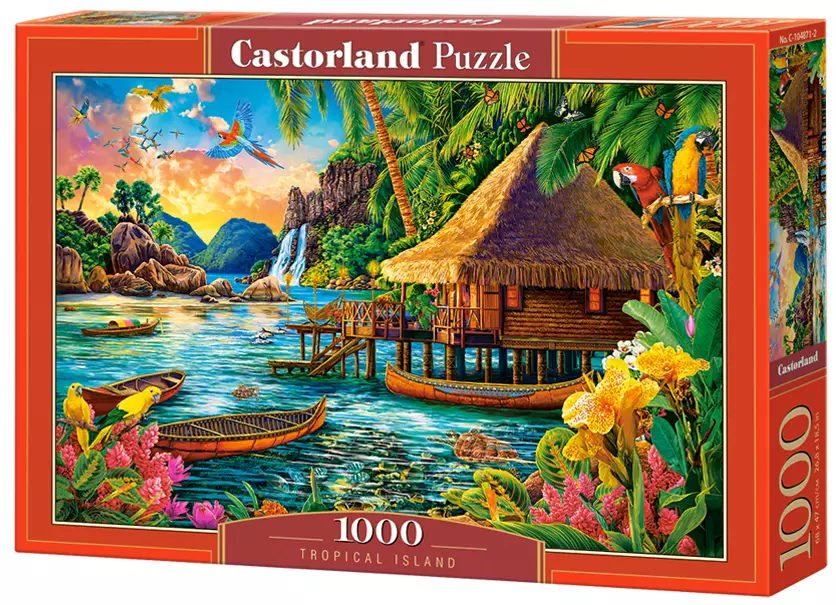 Puzzle 1000 elementów. Tropical Island - Castorland