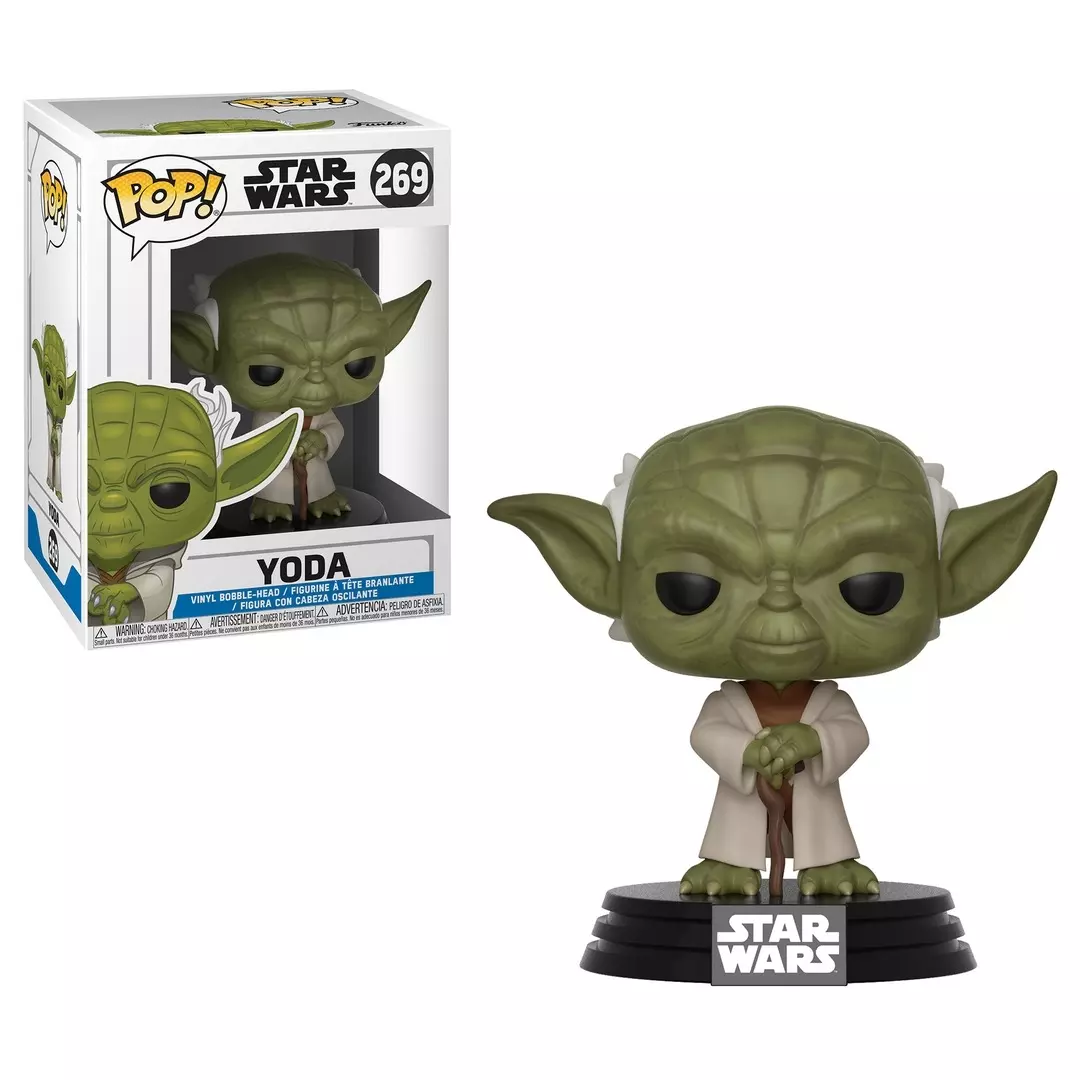 Figurka Bobble Star Wars Yoda Funko Pop - Funko POP