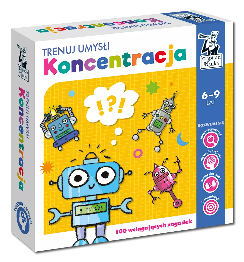 Koncentracja. Trenuj umysł - Kapitan Nauka - gry
