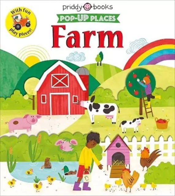 Pop Up Places Farm (Board book) - Roger Priddy Books, Priddy