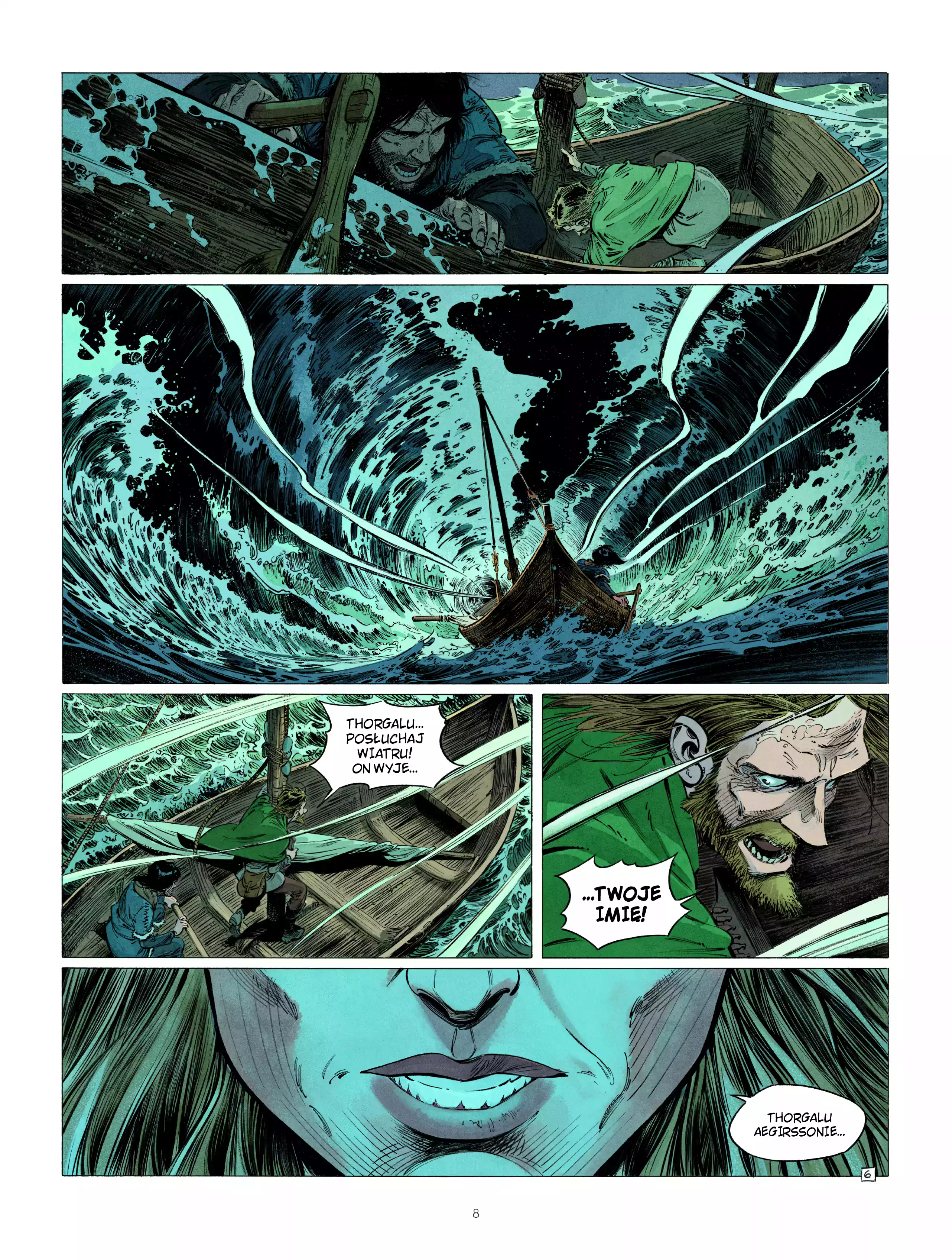 Thorgal. Saga. Szron i ogień - Jean-Blaise Djian, Olivier Legrand ...