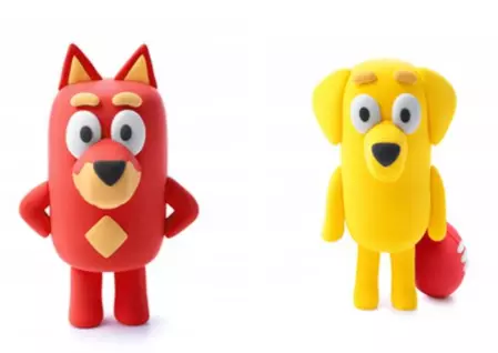 Hey Clay. Bluey - TM Toys