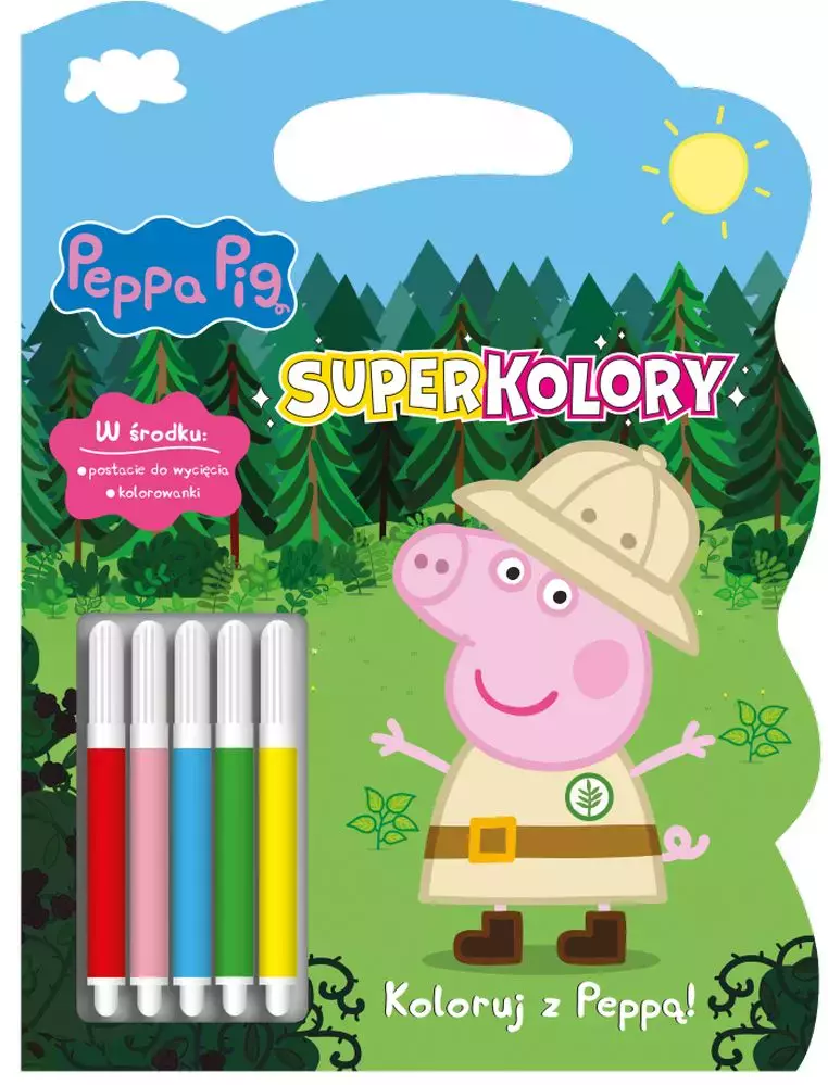 Koloruj z Peppą! Świnka Peppa. SuperKolory - praca zbiorowa