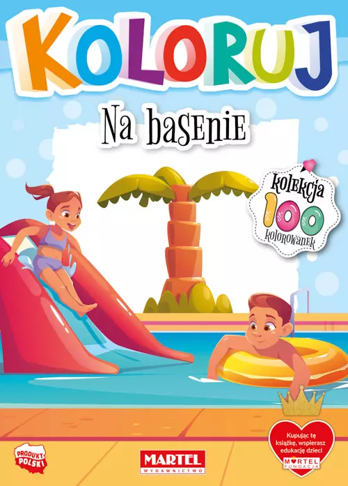 Na basenie. Koloruj - praca zbiorowa