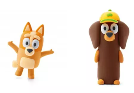 Hey Clay. Bluey - TM Toys