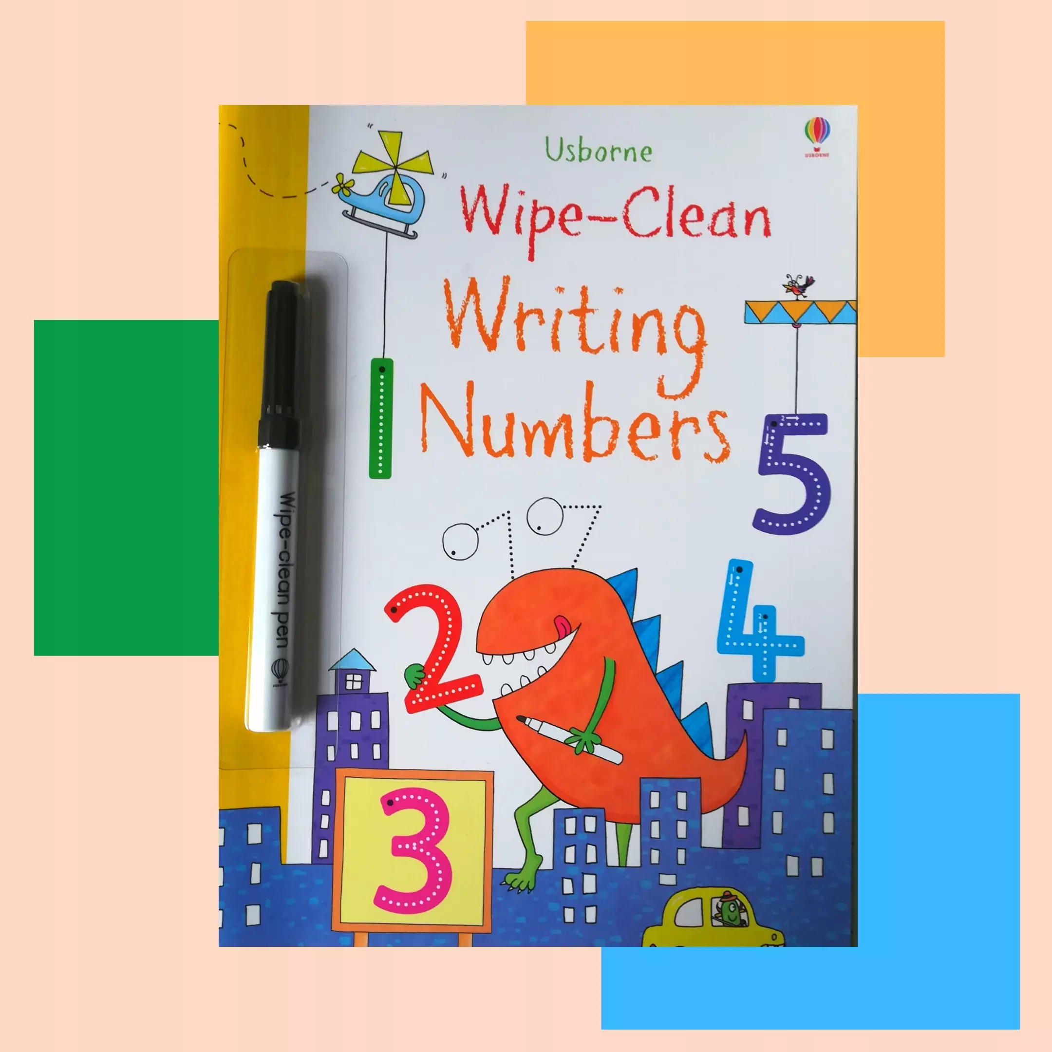 Wipe-Clean Writing Numbers - Jessica Greenwell