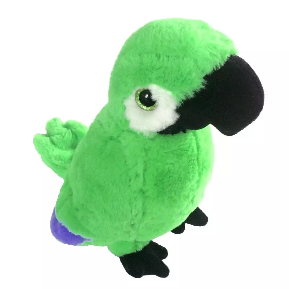 Papuga ara zielona 20cm - Beppe