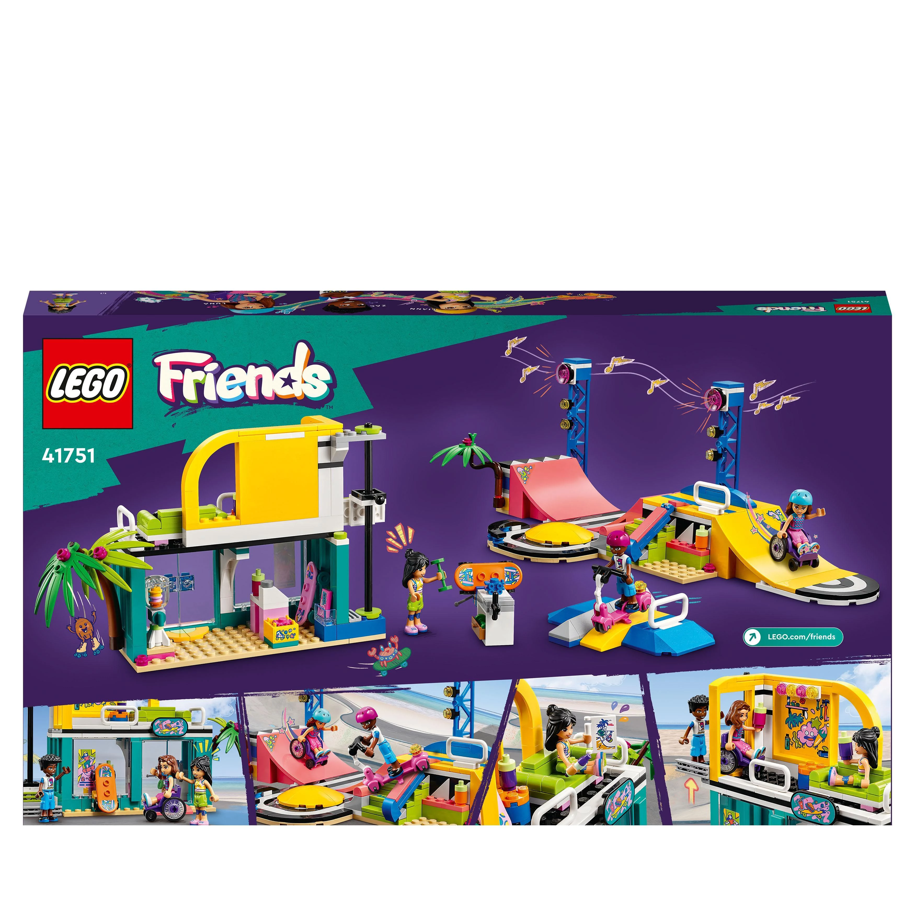 LEGO Friends Skatepark 41751 - LEGO
