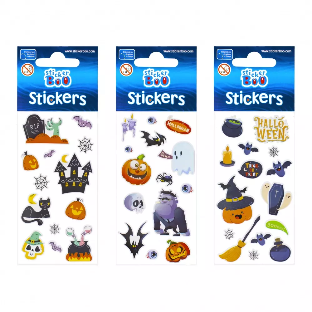 Naklejki 7x18 cm Halloween Sticker Boo 498839 - Sticker Boo