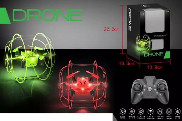 Mini Dron led ładowarka Y300218 - Ciuciubabka