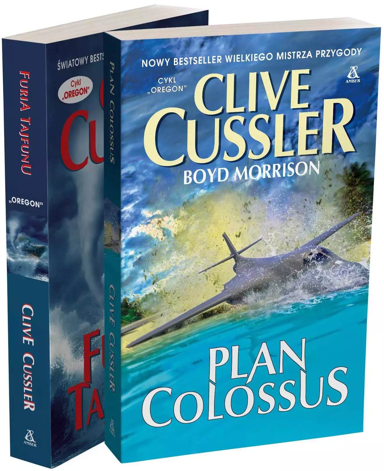 Pakiet Plan Colossus / Furia tajfunu - Cussler Clive, Morrison Boyd