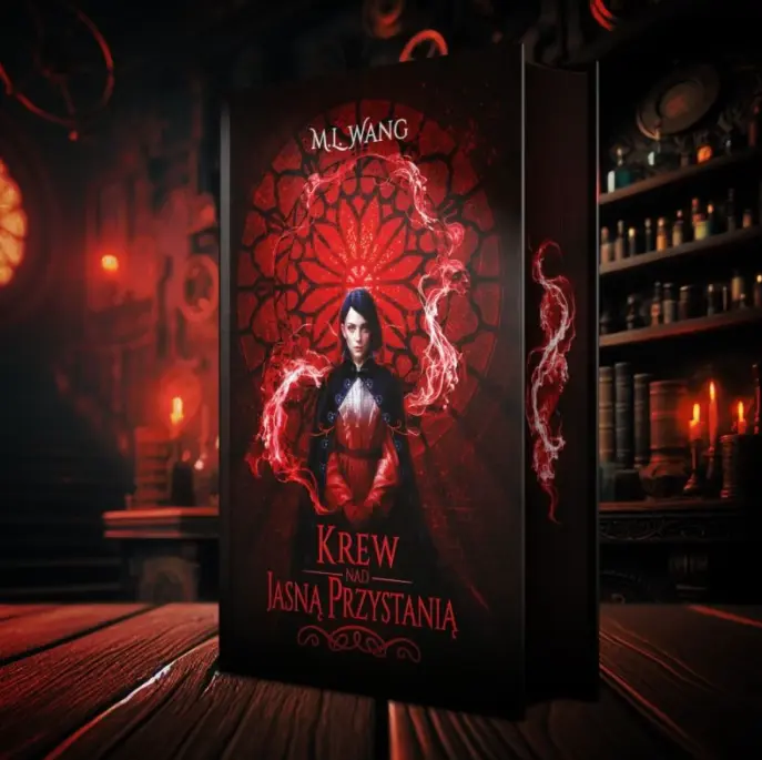 Krew nad jasną przystanią (barwione brzegi) - M.L. Wang