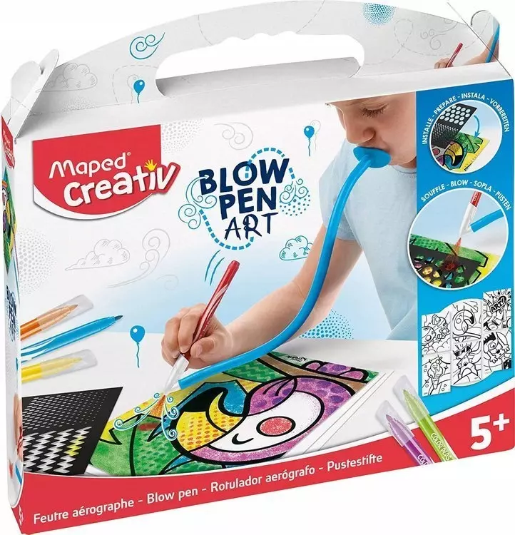Flamastry dmuchane Maped Creativ Pop'Art - Maped