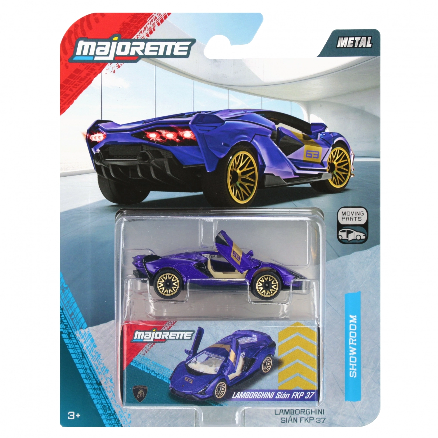 Majorette Pojazd metalowy Lamborghini Sian Fkp37 Simba 85020010 3