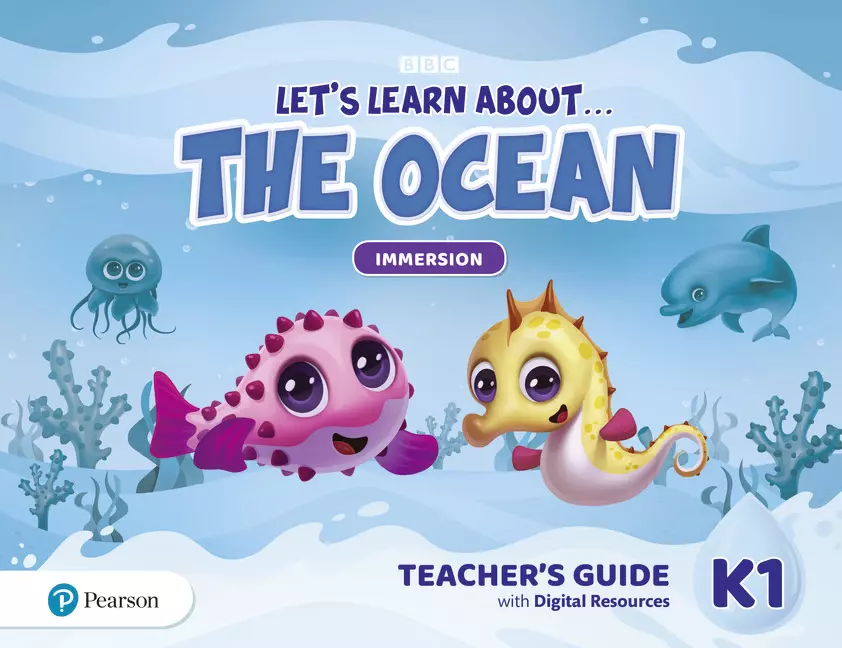 Let's Learn About the Ocean K1. Immersion Teacher's Guide and PIN Code pack