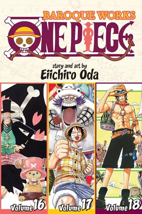 One Piece Baroque Works vol. 16-17-18 - Eiichiro Oda