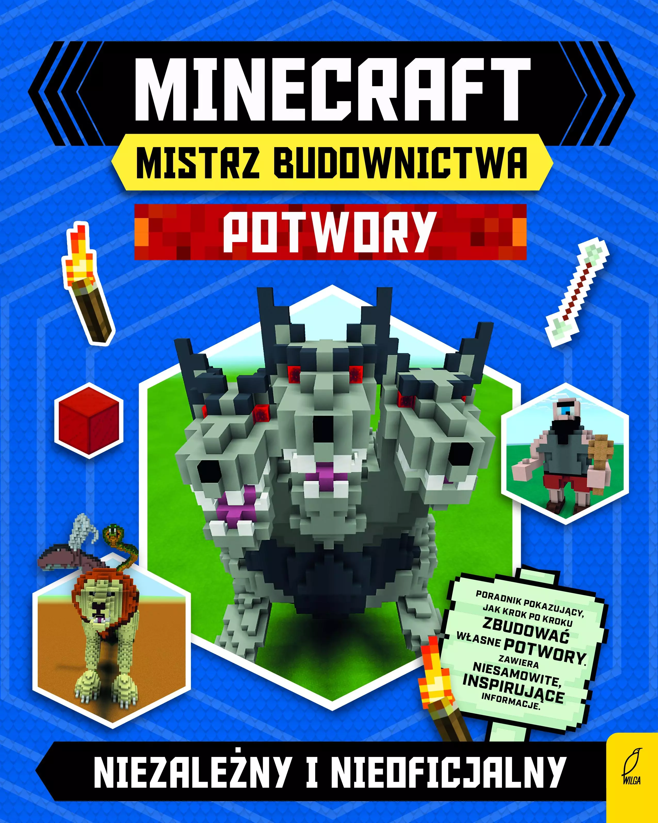 Minecraft. Mistrz budownictwa. Potwory - praca zbiorowa