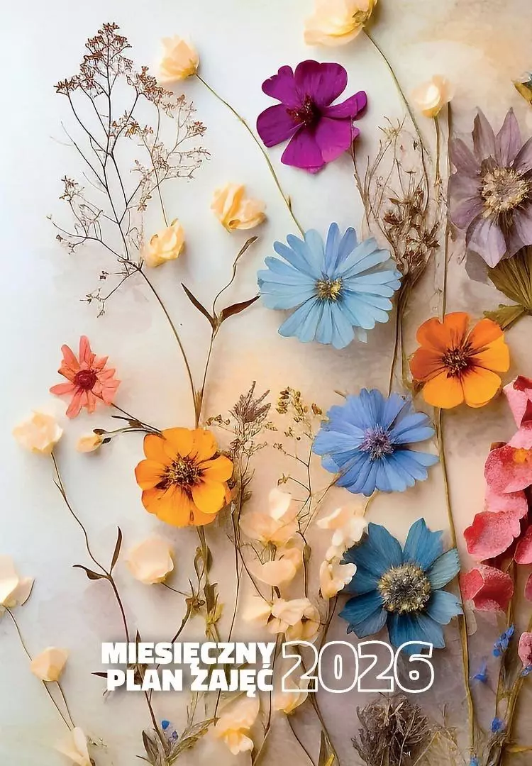 Kalendarz 2026 A5 biurkowy tygodniowy