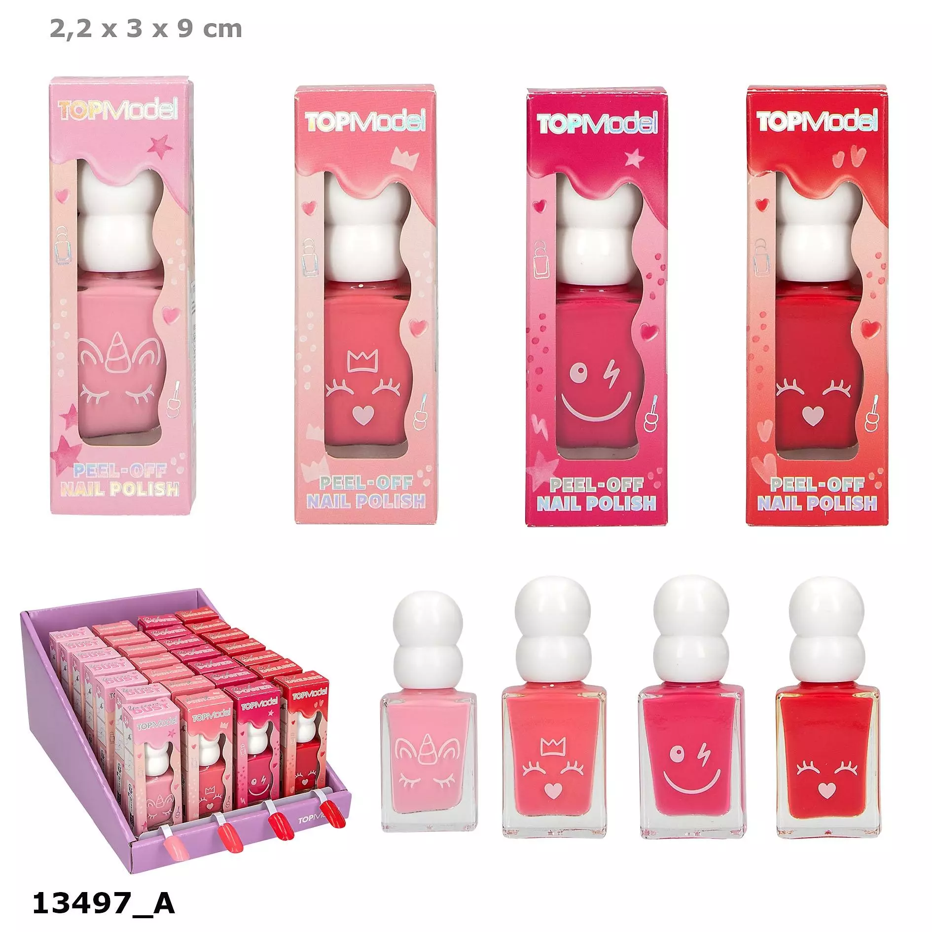 Lakier do paznokci wodny Top Model BEAUTY&ME 1szt - Depesche