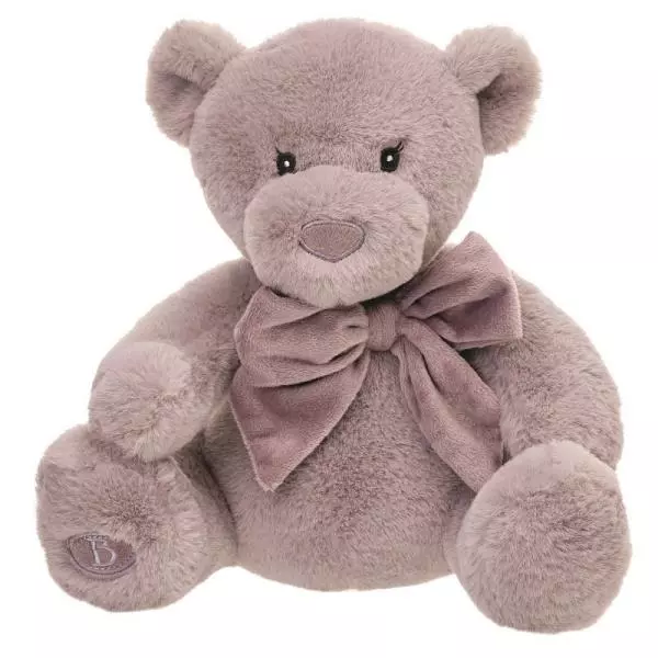 Maskotka Miś Roger bakłażanowy 26cm 14063 - Beppe